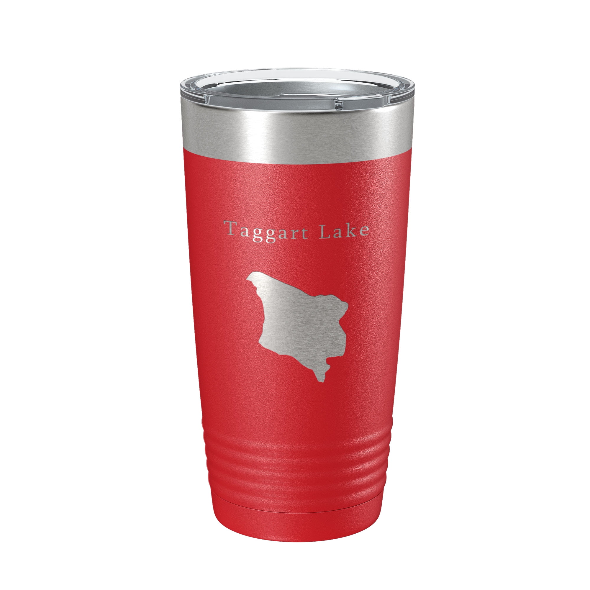 Taggart Lake Map Tumbler Travel Mug Insulated Laser Engraved Coffee Cup ...