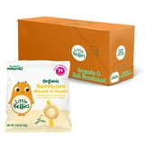 Little Bellies Organic Sweetcorn Round-a-bouts, Baby & Toddler Puff ...