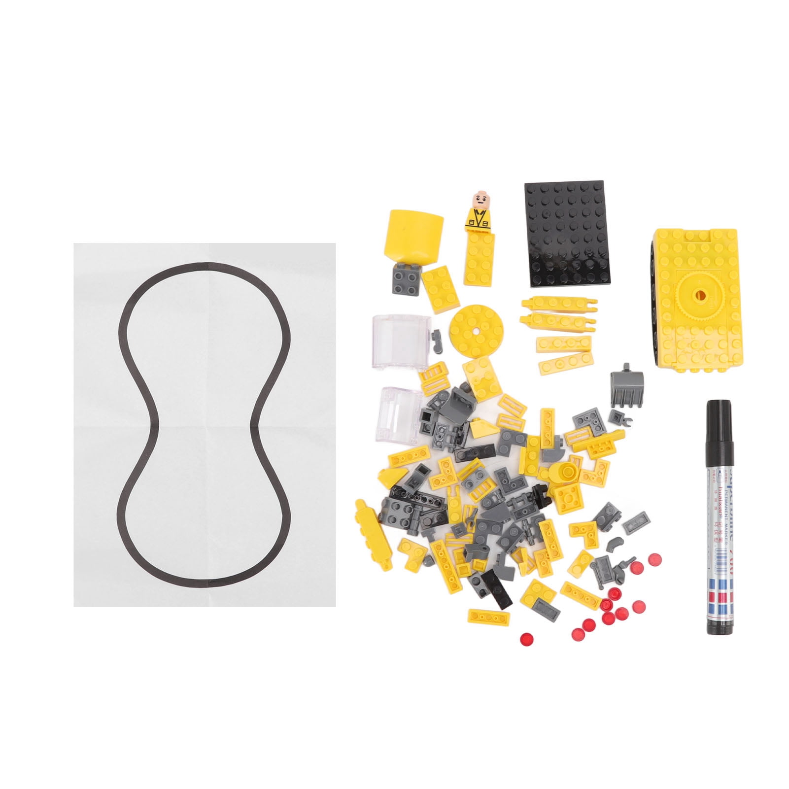 Follow Line Inductive Car, Novel Plastic Optical Sensor Follow Line Car ...