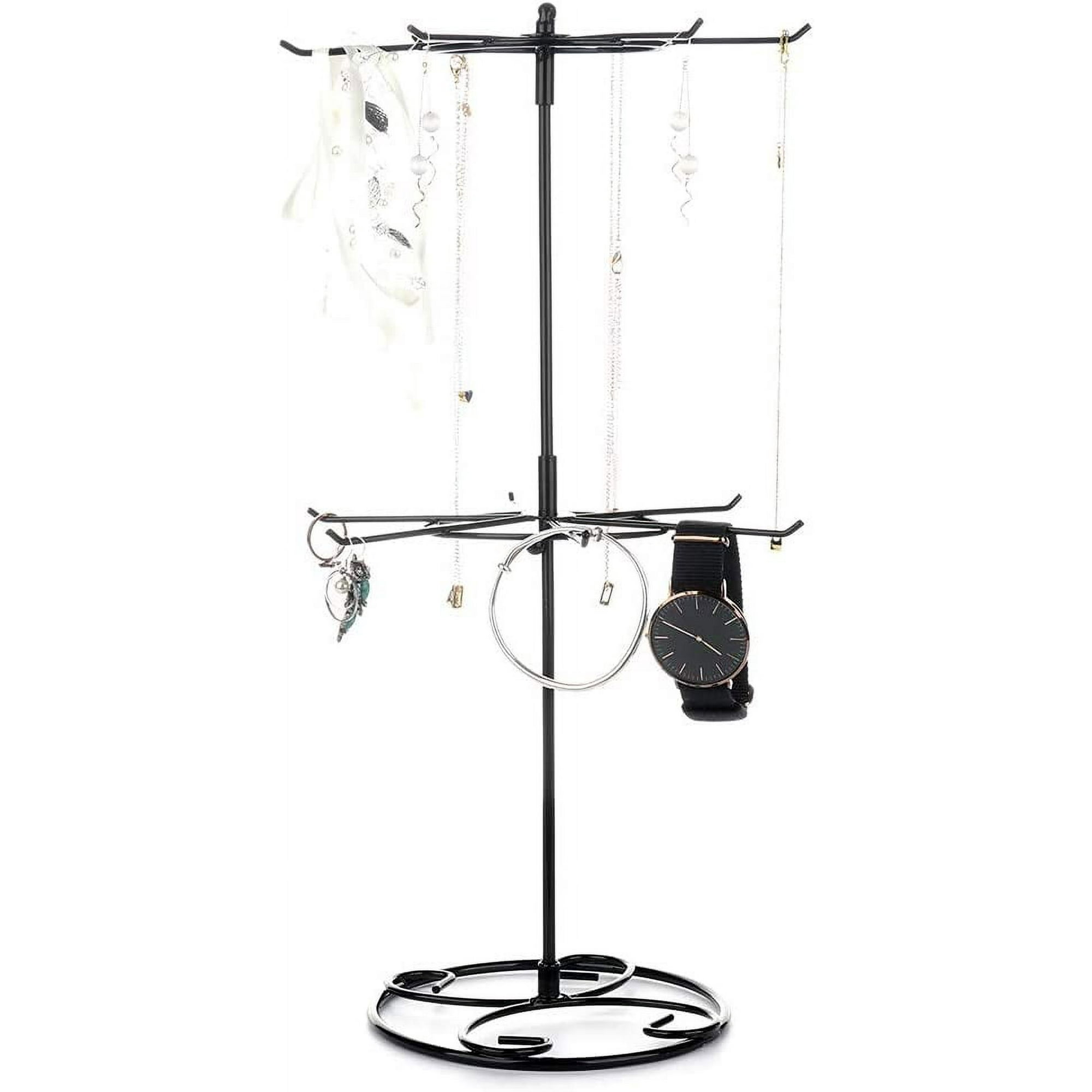 Click here for Unbranded Hugfegwe 2 Tier Rotating Jewelry Display... prices