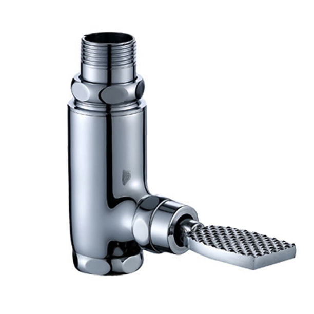 Brass Hand Press or Foot-operated Flush Valve for Squat Toilets ...