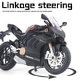 Die Cast Motorcycle Model for Ducati V4, Realistic Motorcycle Model, 1: ...