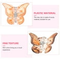 BESTYASH 80Pcs Assorted Color Butterfly Hair Clips Small Plastic Claw ...