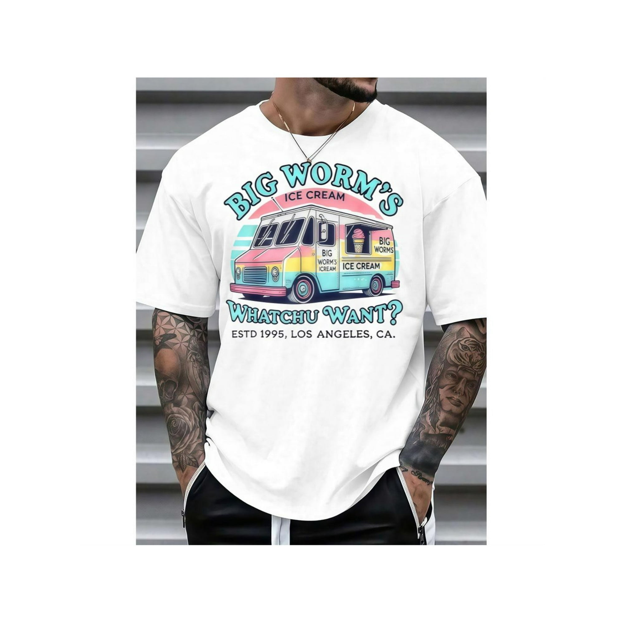 Click here for Generic Whatchu Want? Vintage Big Worm Tee - Celeb... prices