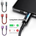 Short Chargers, USB Type-C to USB A Fast Charger Cable Cords, High ...