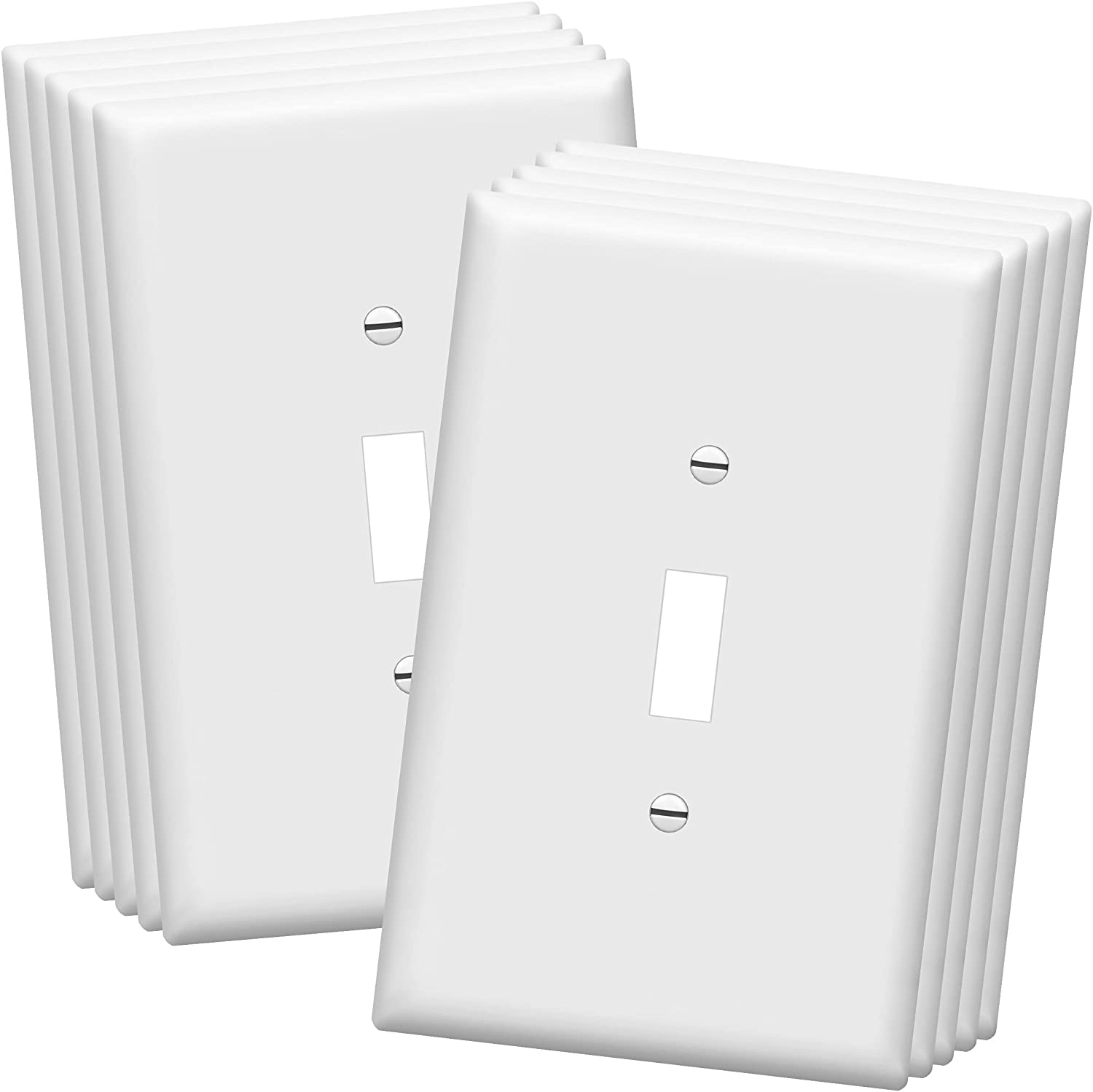 ENERLITES Oversized Toggle Light Switch Wall Plate, Jumbo Light Switch ...