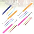 SENSETH 15pcs Knitting Loom Hook Set Plastic Weaving DIY Tool (Random ...