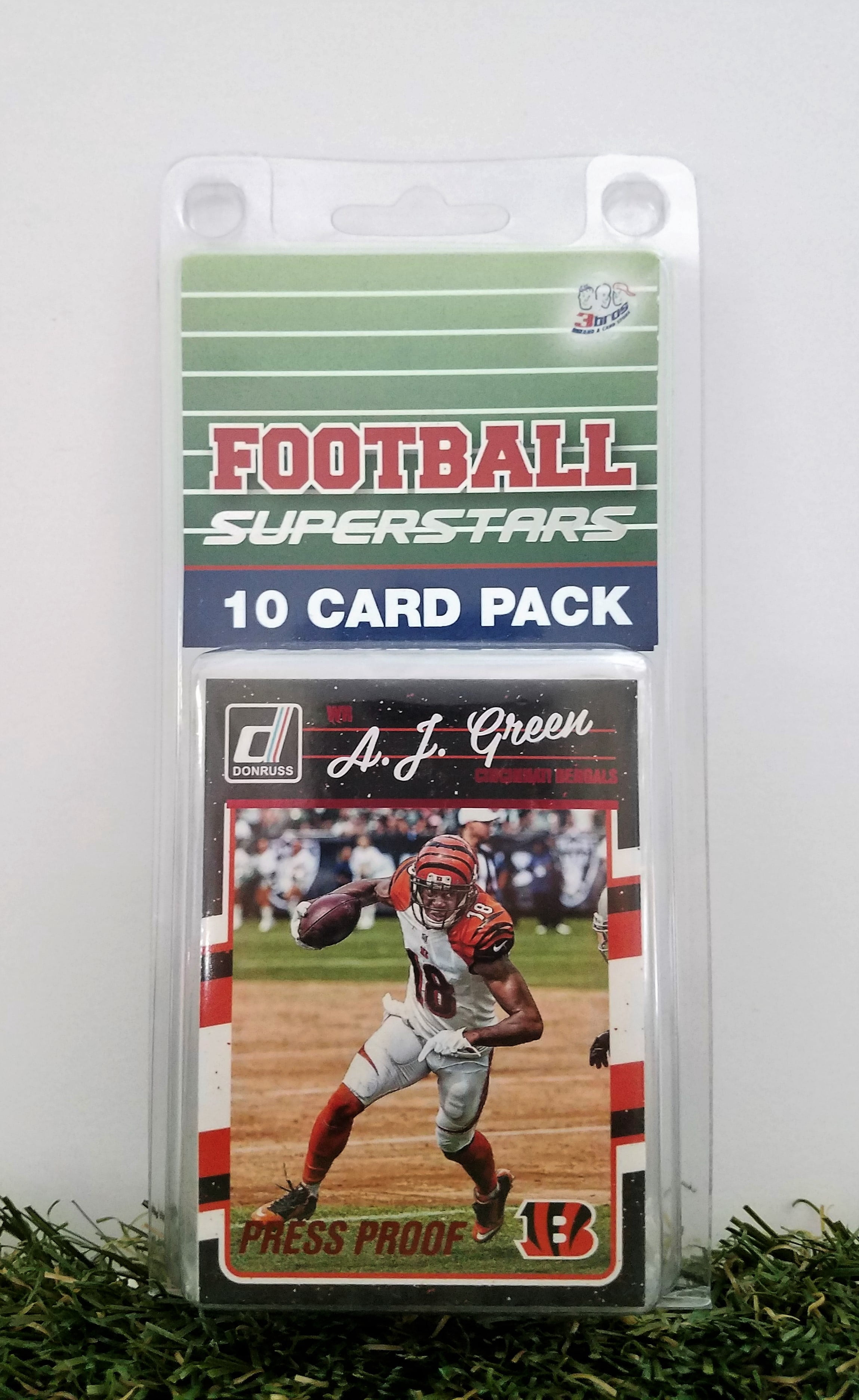 AJ Green-(10) Card Pack NFL Football Superstar AJ Green Starter Kit all ...