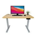 Electric Height Adjustable Workstation Desk. Sit & Stand Work Styles ...