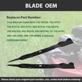 942-0741A Lawn Mower Mulching Blade Replace 742-0741 742-0741A 942-0741 ...