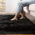 Junovo Luxury Soft Fuzzy Plush Area Rugs for Kids, Shaggy Nursery ...