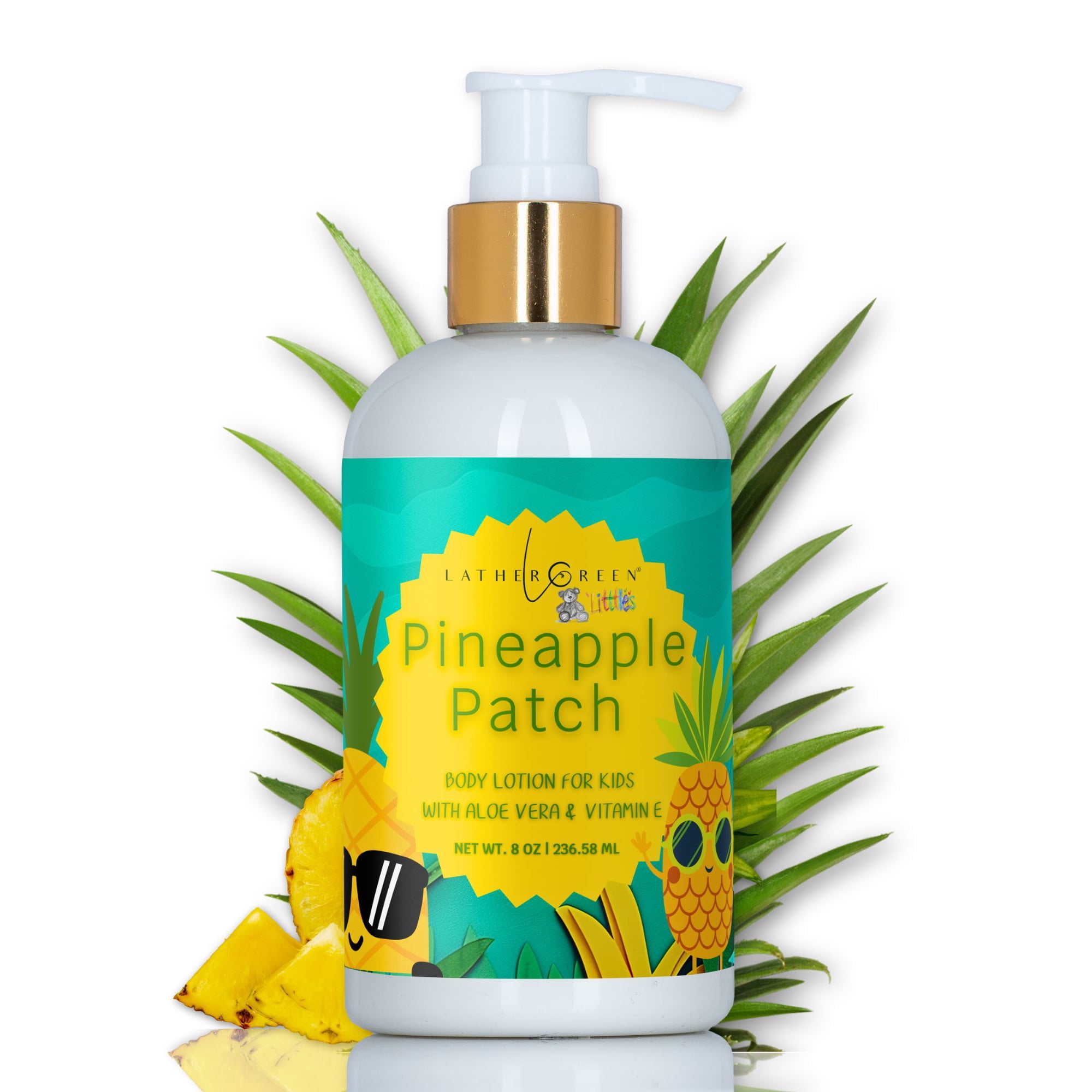 Click here for Lather Green Pineapple Patch Kids Natural Body Lot... prices