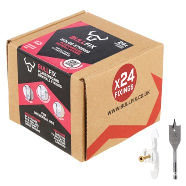 Twist-N-Lock 75 Lbs. Heavy Duty Drywall Anchors (4-Pack), Self Drilling ...