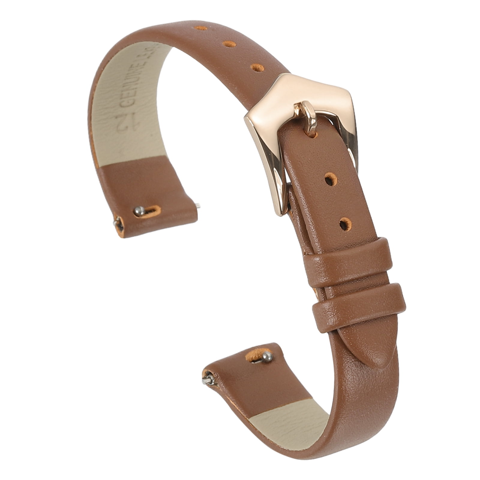 Click here for Uxcell 12mm Light Brown Genuine Leather Watch Band... prices