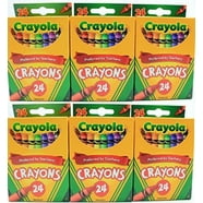 Crayola Multicultural Crayons, Reg Size, 8 Colors, Set Of 24 Boxes ...