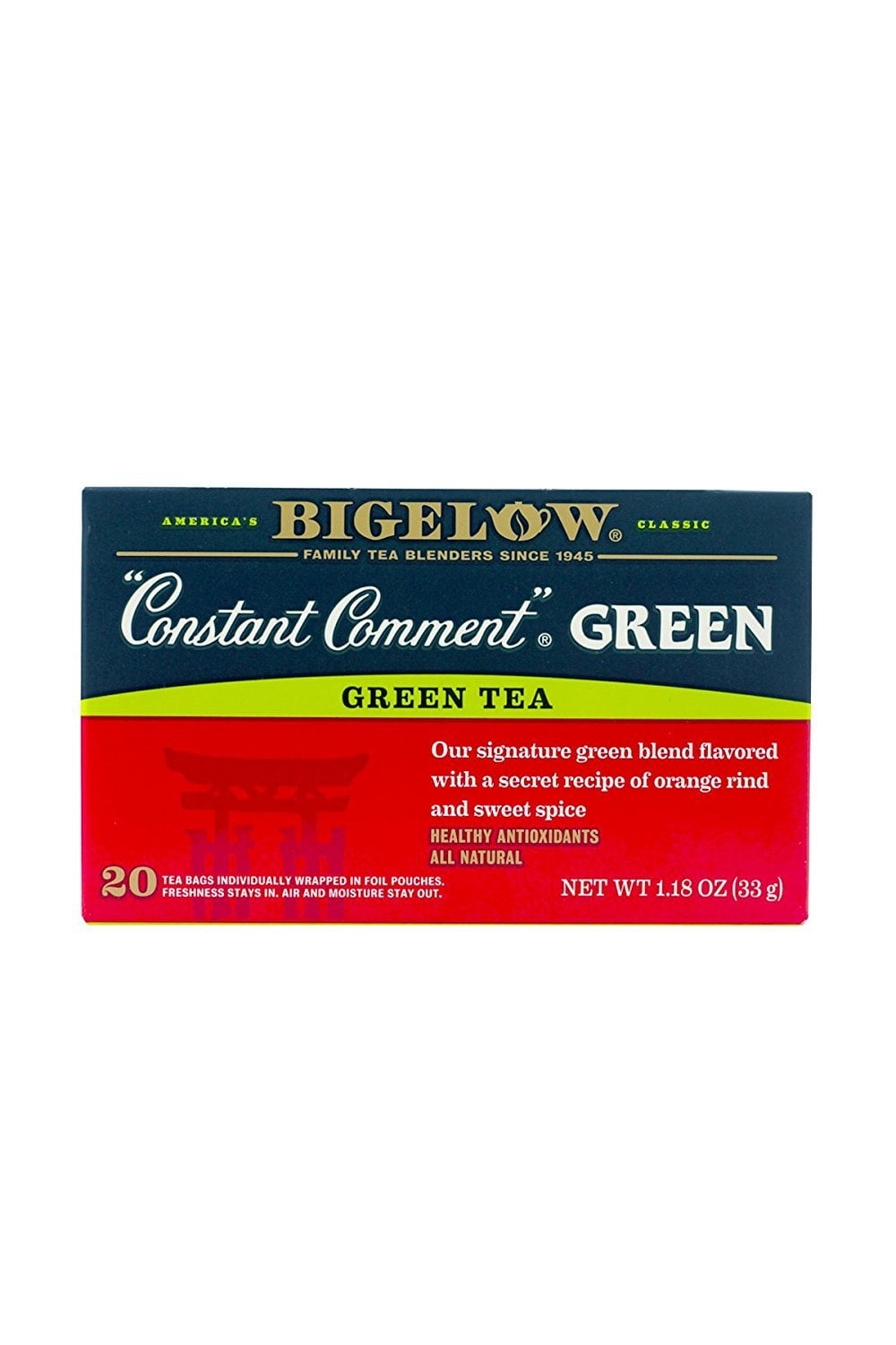 Bigelow Constant Comment Green Tea Bags - 20 ct - 3 Pack - Walmart.com