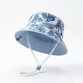 ASEIDFNSA Baby Packable Bucket Hat with Soft Cotton Sun Shade for Boys ...