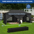 Uforic 10x20ft Outdoor Heavy Duty Pop up Canopy Tent - Walmart.com