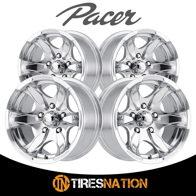 PACER 187P Warrior Rim 15X8 5x5.5 Offset Quantity of 1 19 Polished