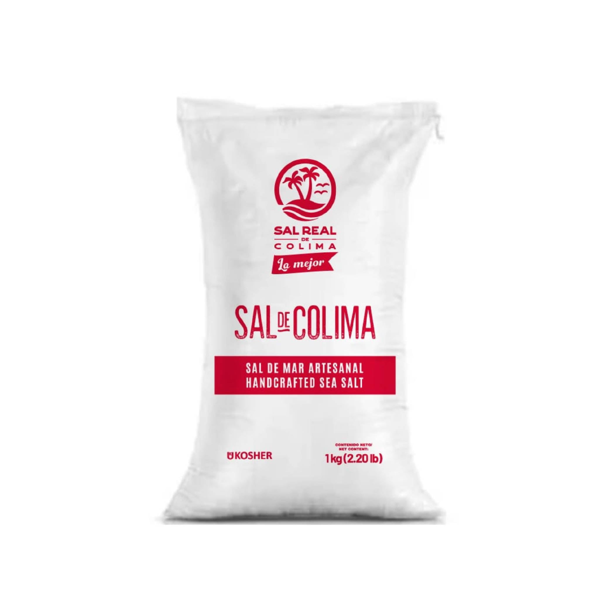 Sal de mar artesanal Sal Real de Colima 1kg Sal Real de Colima Costal ...
