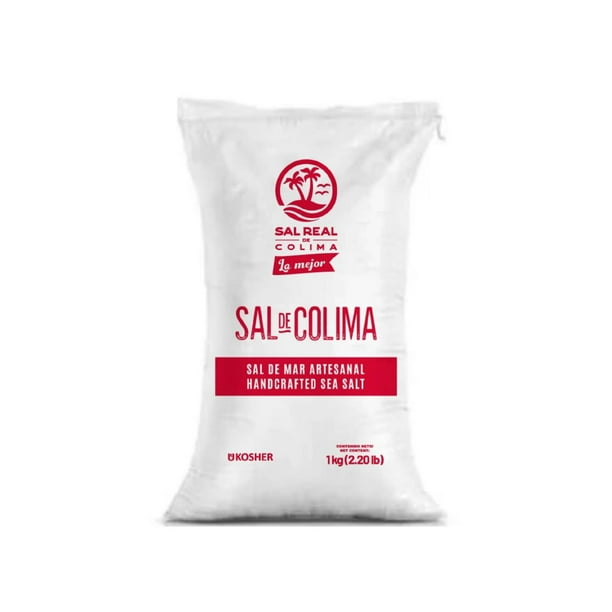 Sal de mar artesanal Sal Real de Colima 1kg Sal Real de Colima Costal ...