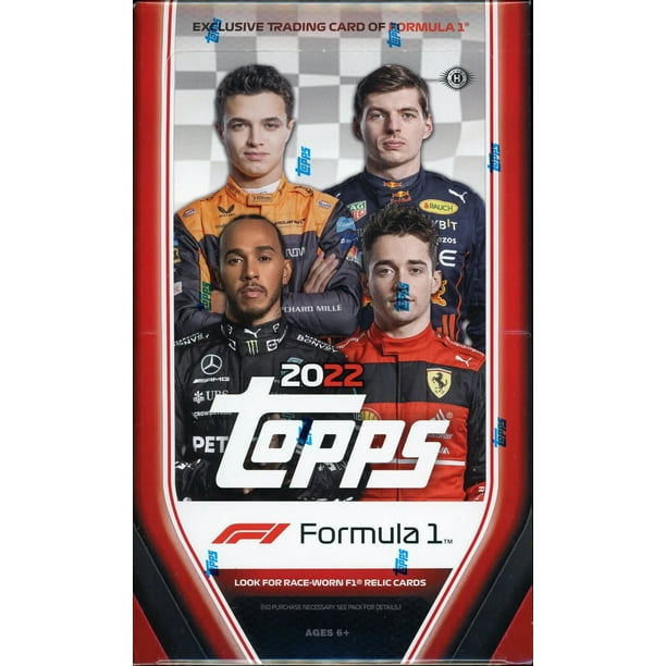 2022 Topps Formula 1 Racing Hobby Box - Walmart.com