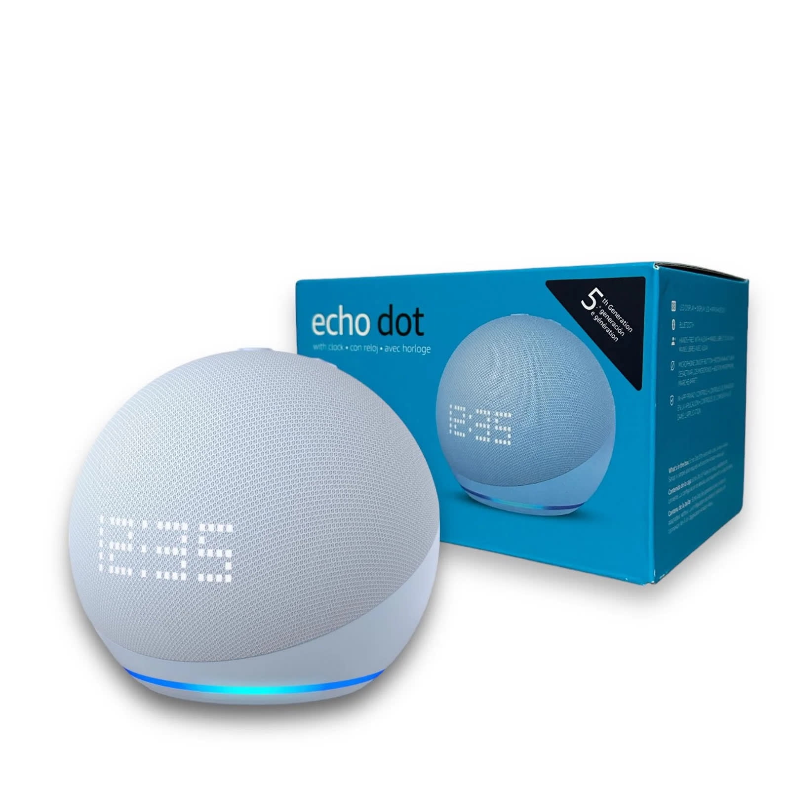 AMAZON ECHO DOT CLOCK BLUE | Walmart en línea