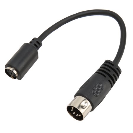 DIN 5 Pin To Mini DIN 6 Pin Cable, Male To Female Professional Compact ...