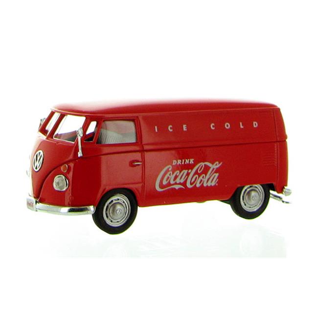 Motorcity MOT430004 Coca-Cola - 1962 Volkswagen Cargo Van, Red & White ...
