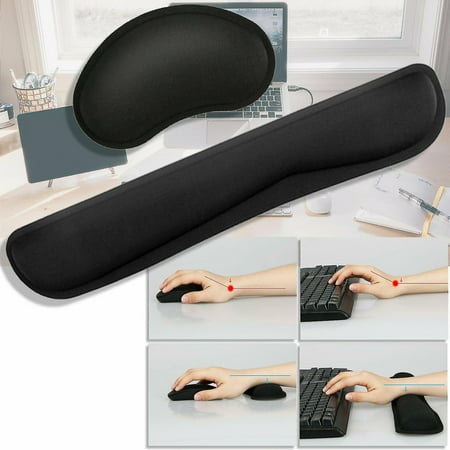 Memory Foam Keyboard Wrist Rest Pad Mouse Wrist Pad Support-- | Walmart ...