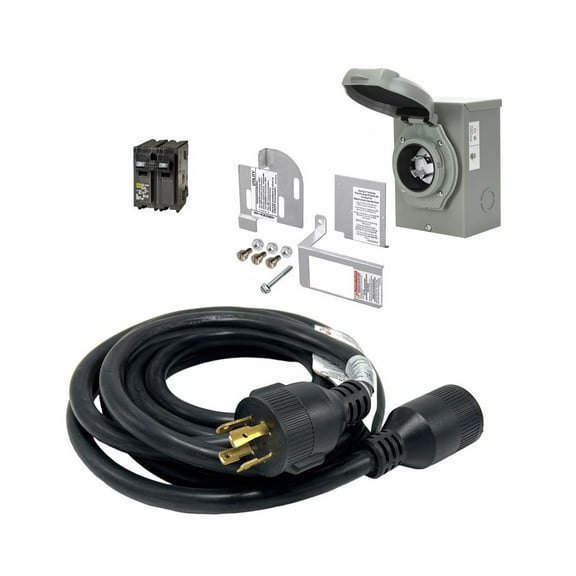 100 Amp 20 Space 40 Circuit Load Center - Combination Mount - Main ...