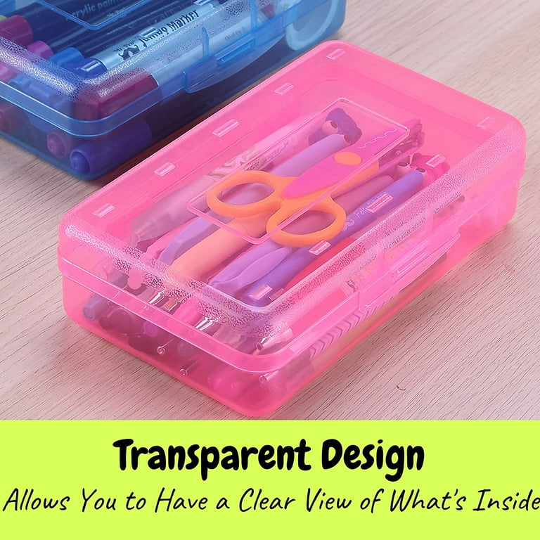 Plastic Pencil Box Walmart