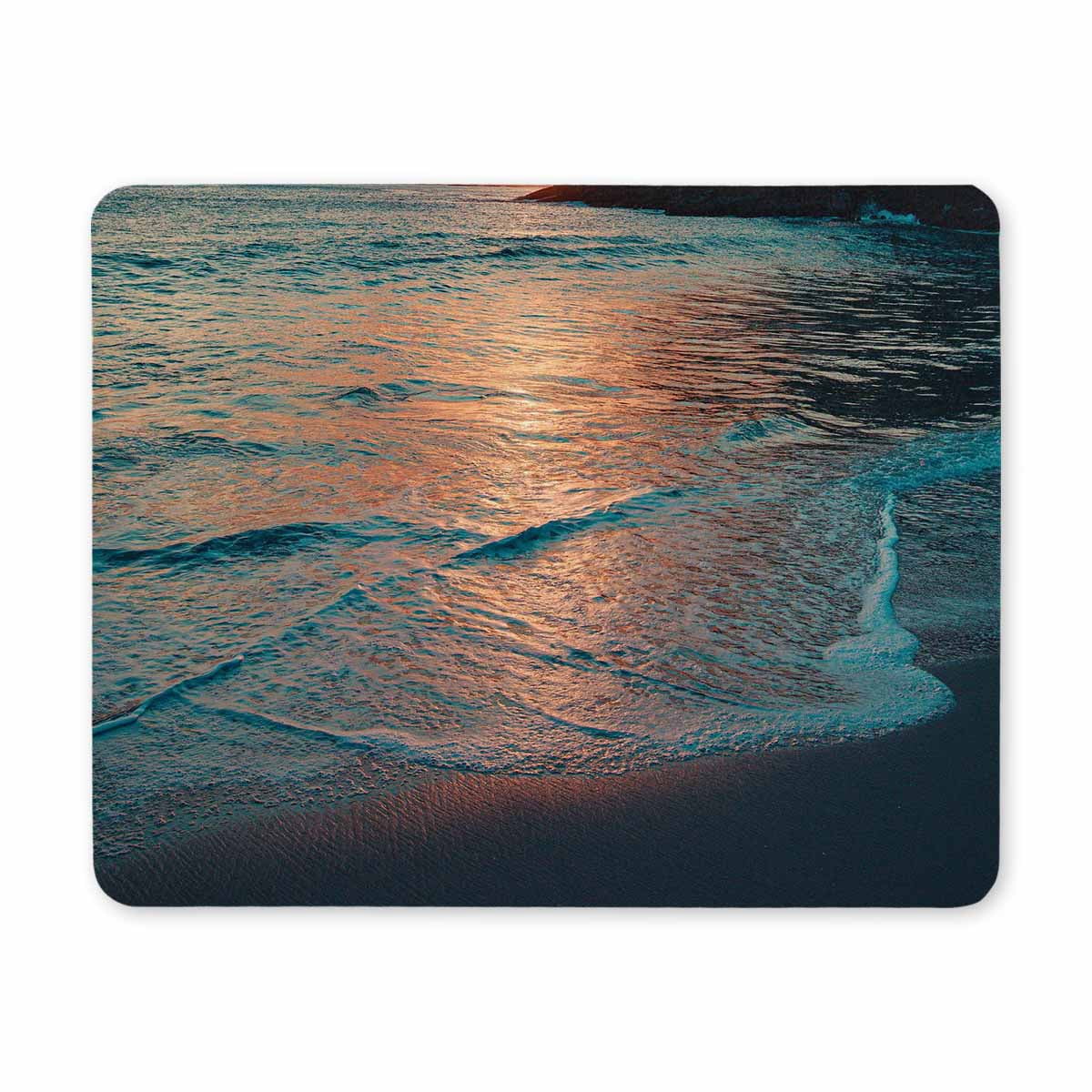 Non-Slip Rubber Mouse Pad ，Beautiful Beach Seascape Mouse pad,Non-Slip ...