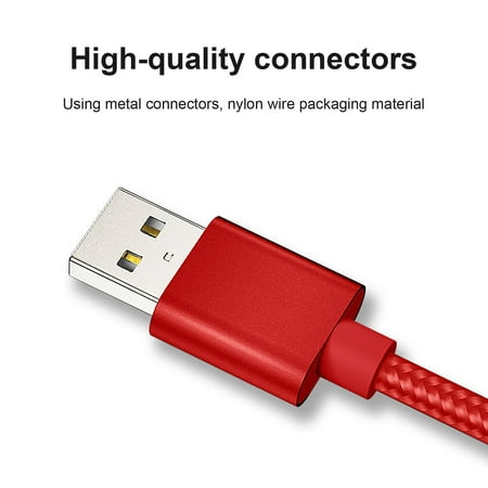 Data Cable Quick Charging Stable Output Anti-oxidation 8-pin Micro Usb ...