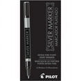 Pilot Metallic Permanent Marker, Extra-Fine, Silver - Walmart.com