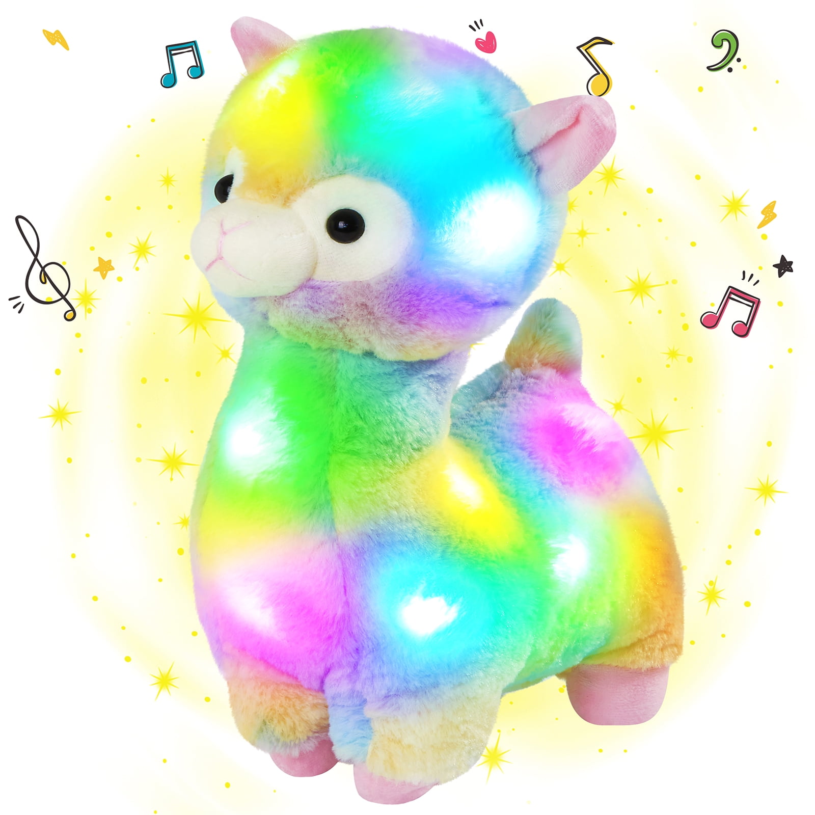 SpecialYou Light Up Musical Stuffed Aplaca Soft Plush Toy LED Gift For specialyou-light-up-musical-stuffed-aplaca-soft-plush-toy-led-gift-for