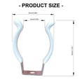10lots Heavy Type T8 Fixture Clip Reinforced Plastic Dipped Brackets ...