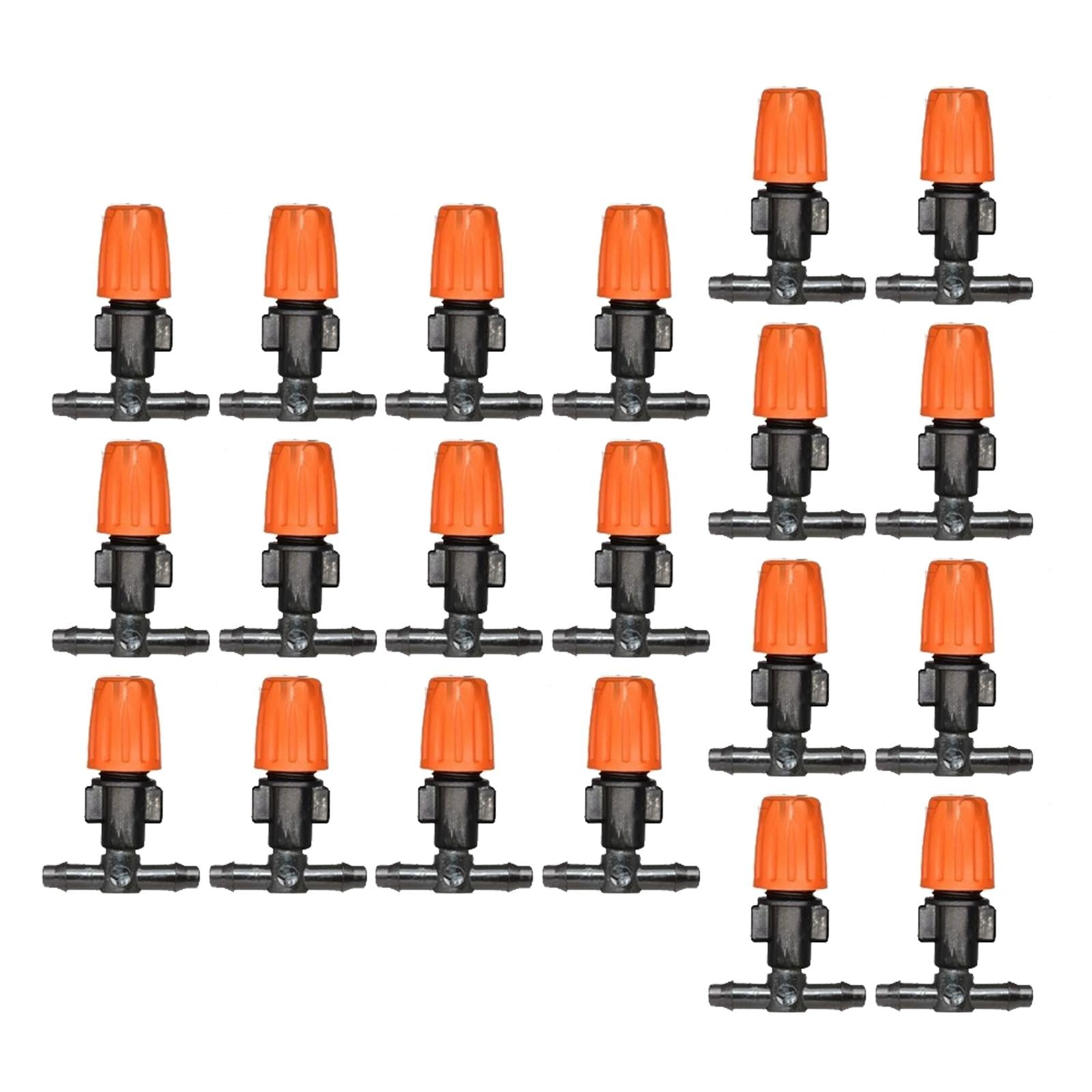 4/7mm 1/4" Misting Nozzle Flow Irrigation Dripper for Greenhouse ...