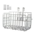 Folding Bike Front Basket Storage Easy Installation Bike Front Cargo ...