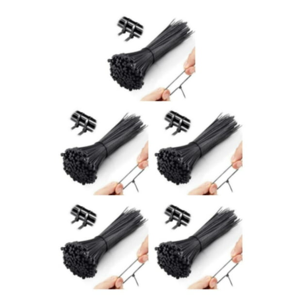Unatoiry 100pieces Soft And Stretchy Nylon Wire Ties Easy Operation For ...