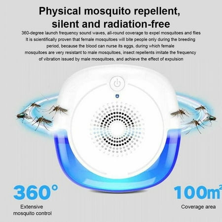 Pest Repeller Electronic Insects Rats Reject Control Outside Bugs ...