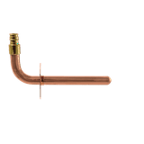 25 Pcs. XFITTING 1/2" Pex-A Stub Out Elbow with Flange, 4" x 8" - Walmart.com