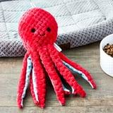 Vibrant Life Plush Octopus Dog Toy, Red, 12" - Walmart.com