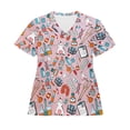 Binienty Medical Uniform for Healthcare Workers, Breathable V Neck ...