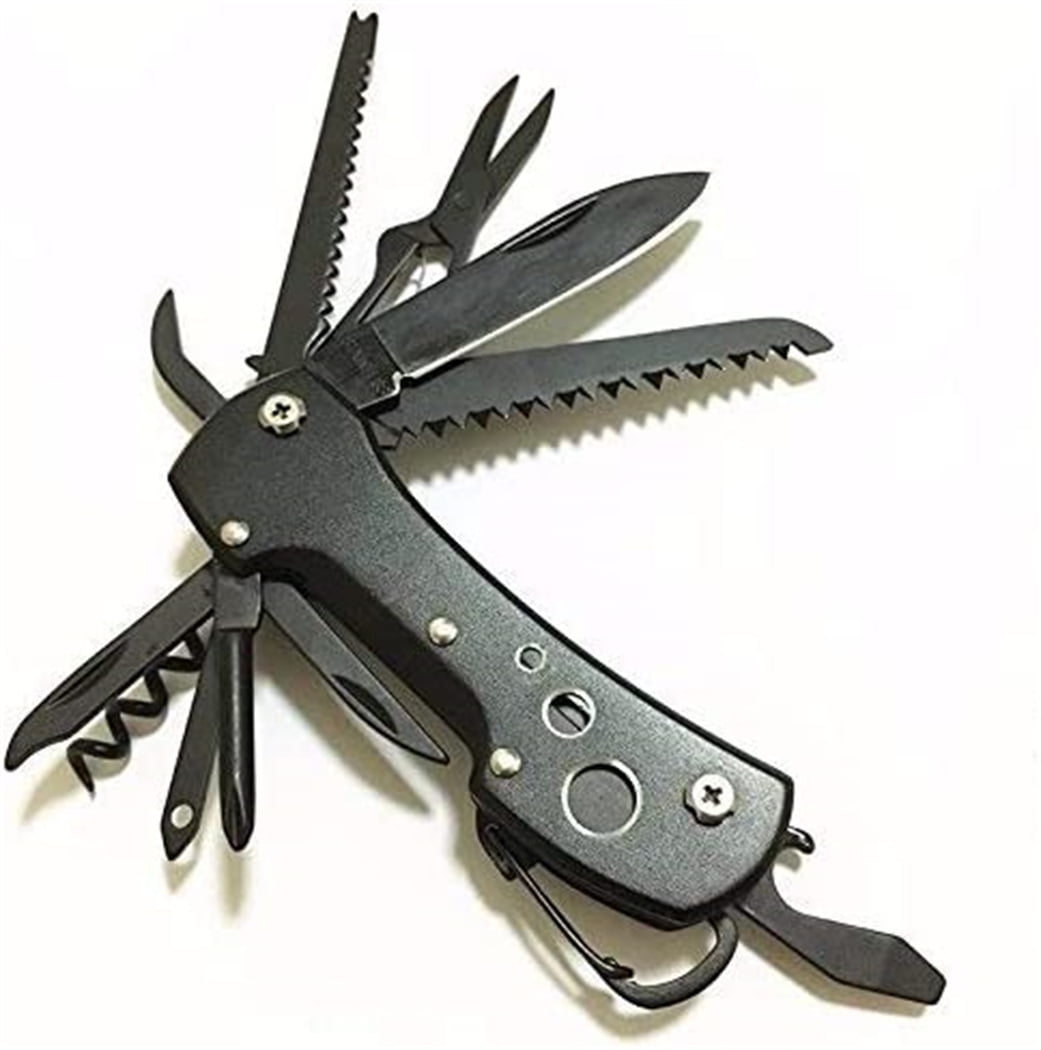 Happon Stainless Steel Pocket Knife Multitools Multi Function with ...