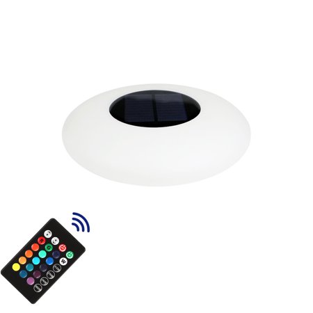 SHARKDOOK Solar Floating Pool Light 7 Colors Floating Pond Pool Light ...