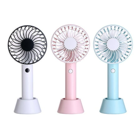 Mini Fan Silent Fan Portable Handheld Fan With 7 Blades, Usb Charging ...