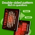 50 Neon Lamp YOU Couple Warm Up Cards - Truth or Dare Adventure Game ...