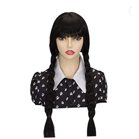 Costume cosplay de la famille addam du mercredi pour enfants, robe de ...