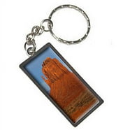 Germany With Crest National Country Flag Spinning Round Metal Key Chain ...